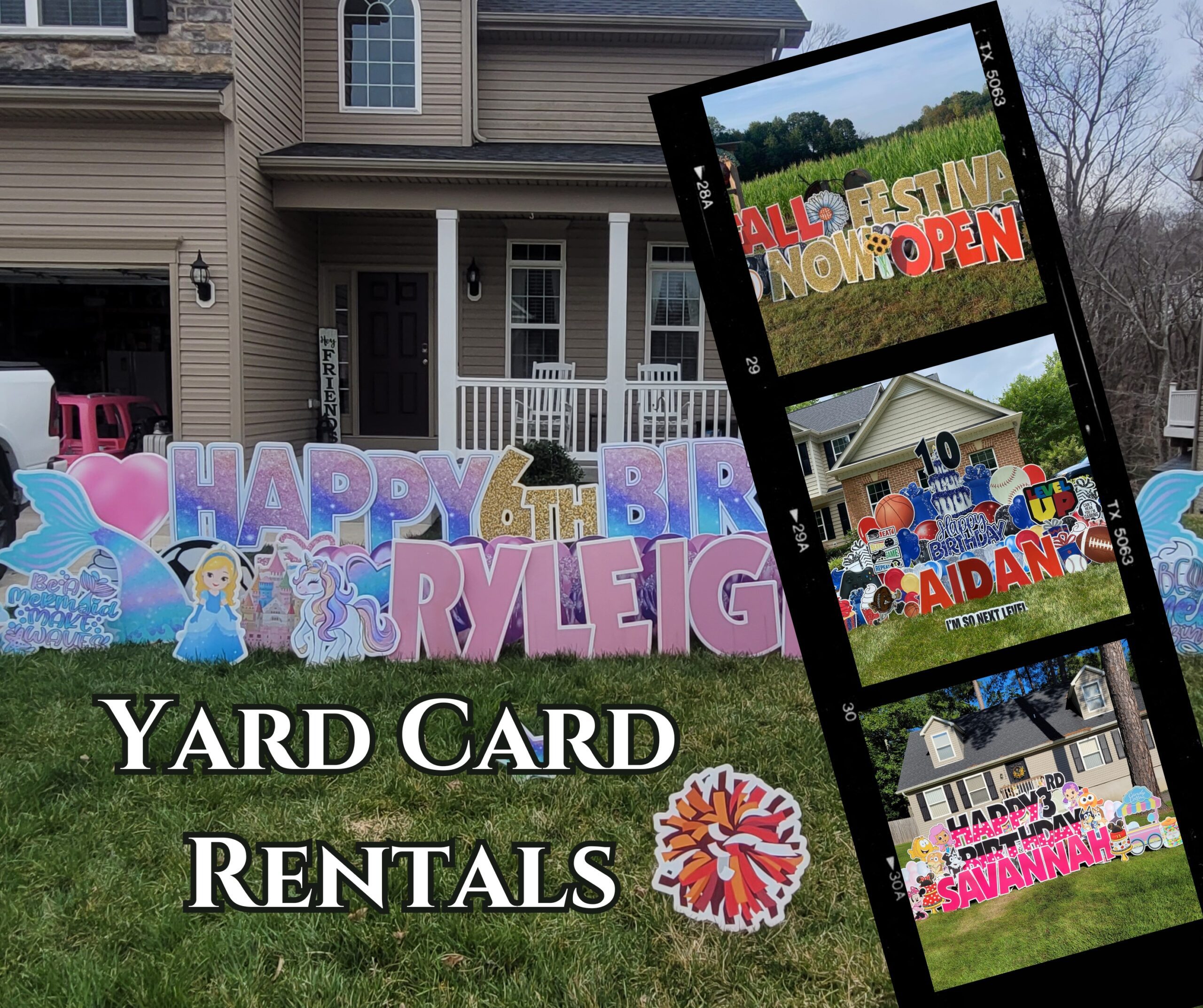 Yard Card Rental – Calvert Yard Cards Store